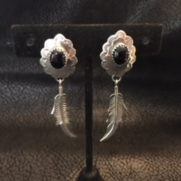 Native American | Jewelry | Native American Vintage Concho Feather ...